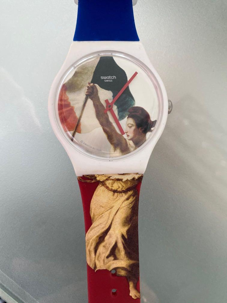 Authentic SWATCH LOUVRE Limited Edition watch, Men's Fashion, Watches ...