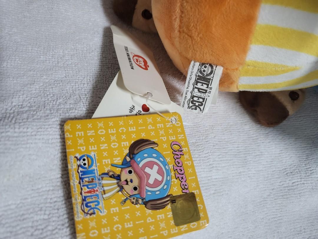 Authentic Toei Animation One Piece Tony Tony Chopper Beanie Plush Soft ...