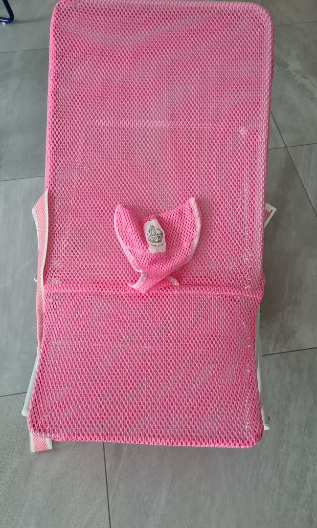 Pink Baby mesh bouncer rocker chair, Babies & Kids, Baby Nursery & Kids ...