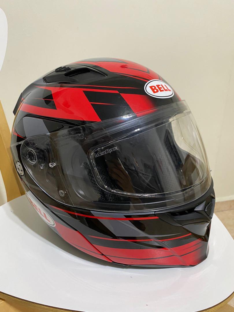 Bell Revolver Evo Modular Helmet, Motorcycles, Motorcycle Accessories ...