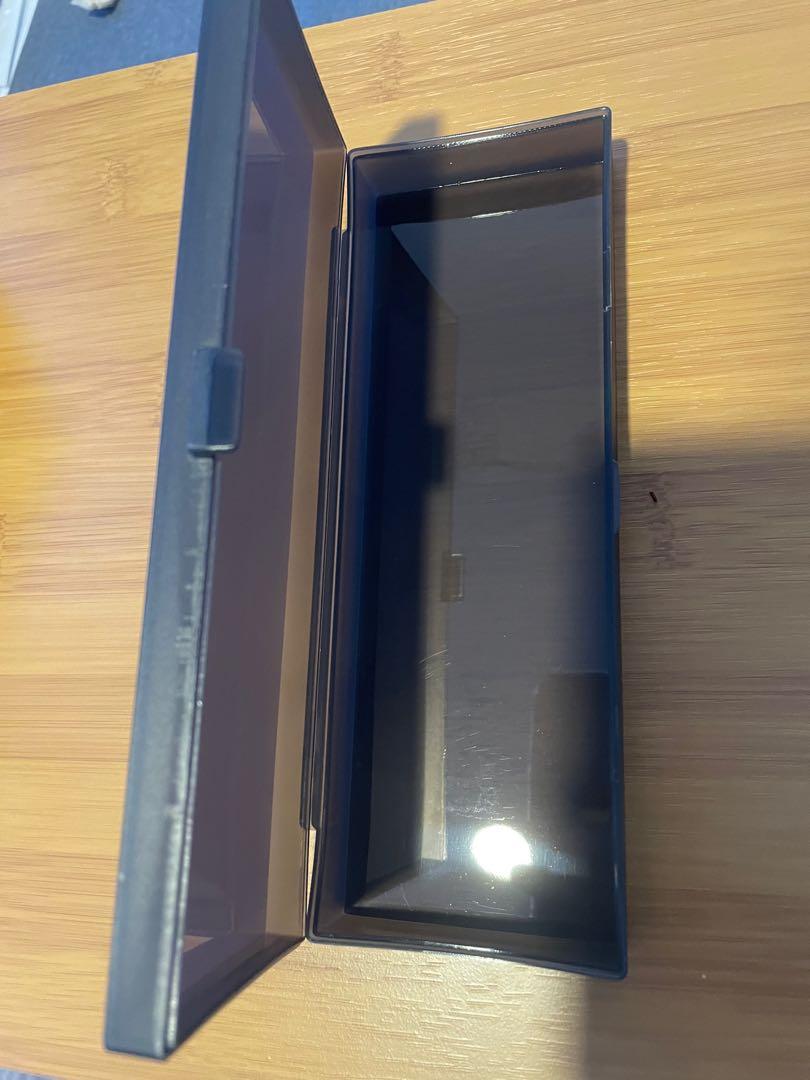 Black semi-transparent Pencil box, Hobbies & Toys, Stationery & Craft ...