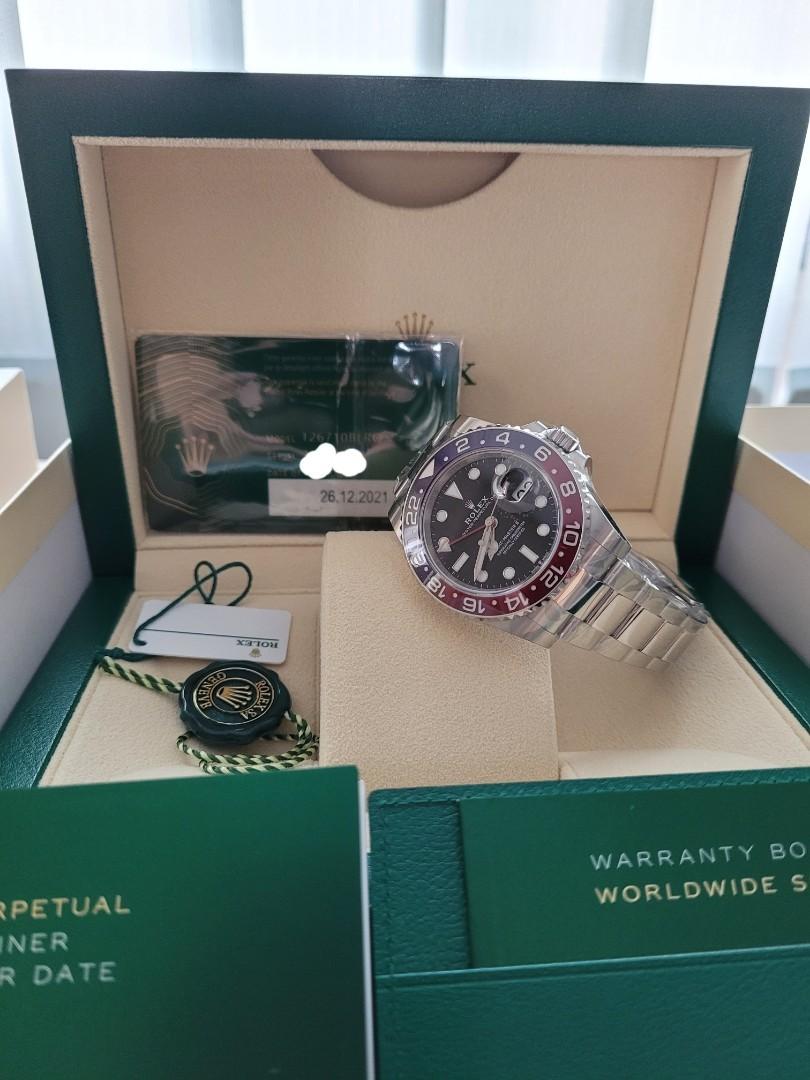 Brand New Rolex Pepsi oyster ( Dec 21 ), Luxury, Watches on Carousell
