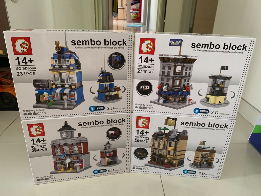 Brand New Sembo Blocks, Hobbies & Toys, Toys & Games on Carousell
