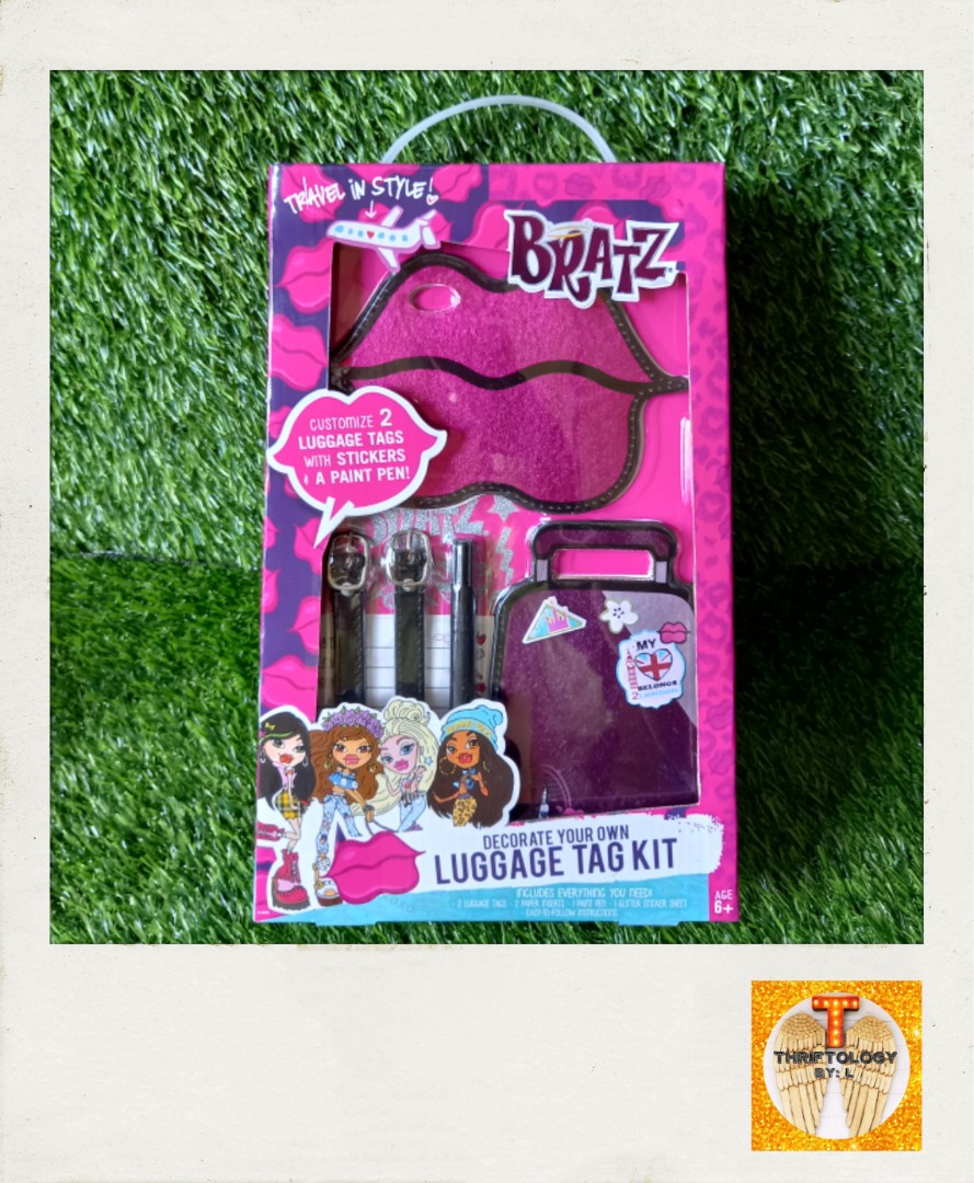 Bratz DIY Luggage Tag Kit, Hobbies & Toys, Travel, Travel Essentials ...