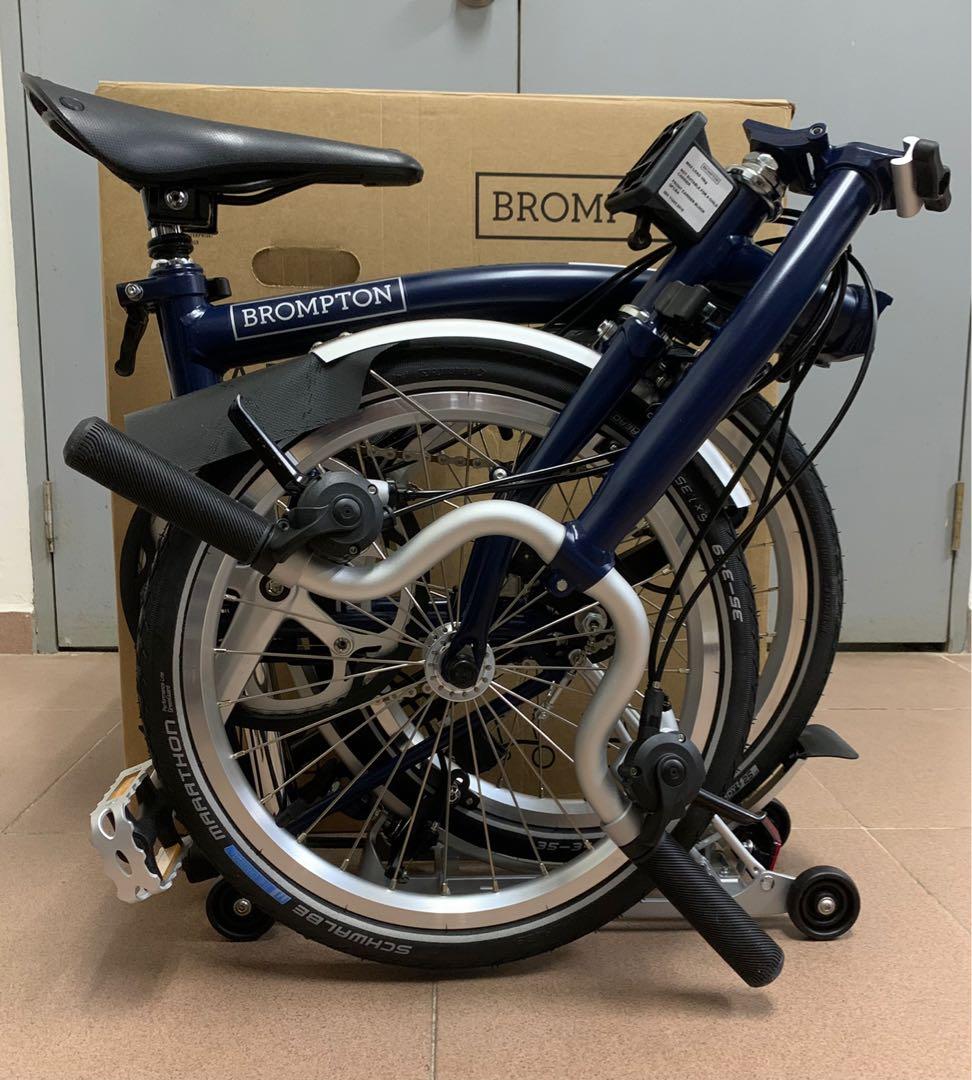 Brompton M6R bike Tempest Blue, Sports Equipment, Bicycles & Parts ...