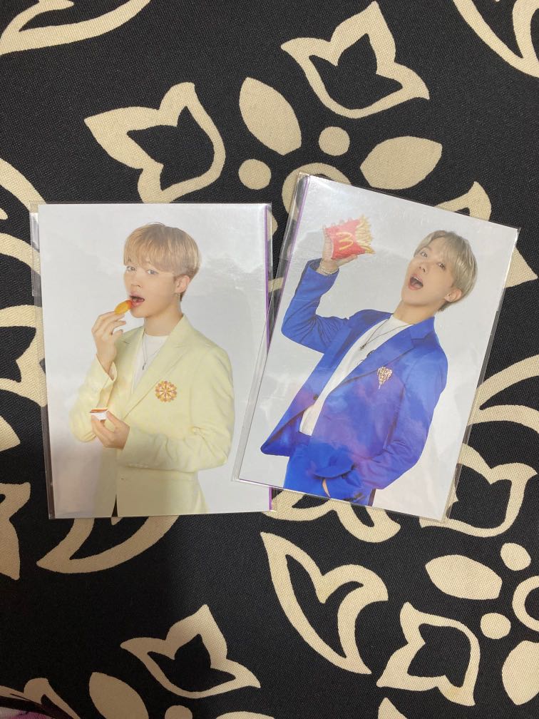 BTS MCDONALDS PHOTOCARD JIMIN JHOPE SET, Hobbies & Toys, Memorabilia ...