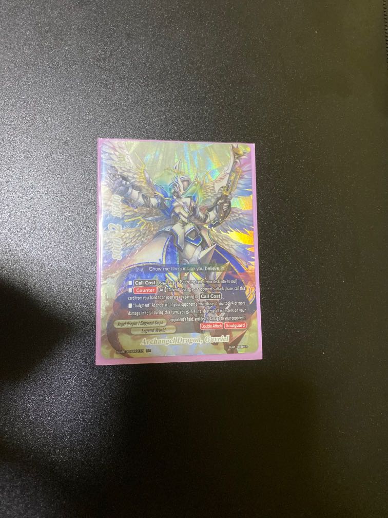 Buddyfight(BR) Archangel Dragon Gavriel, Hobbies & Toys, Toys & Games ...