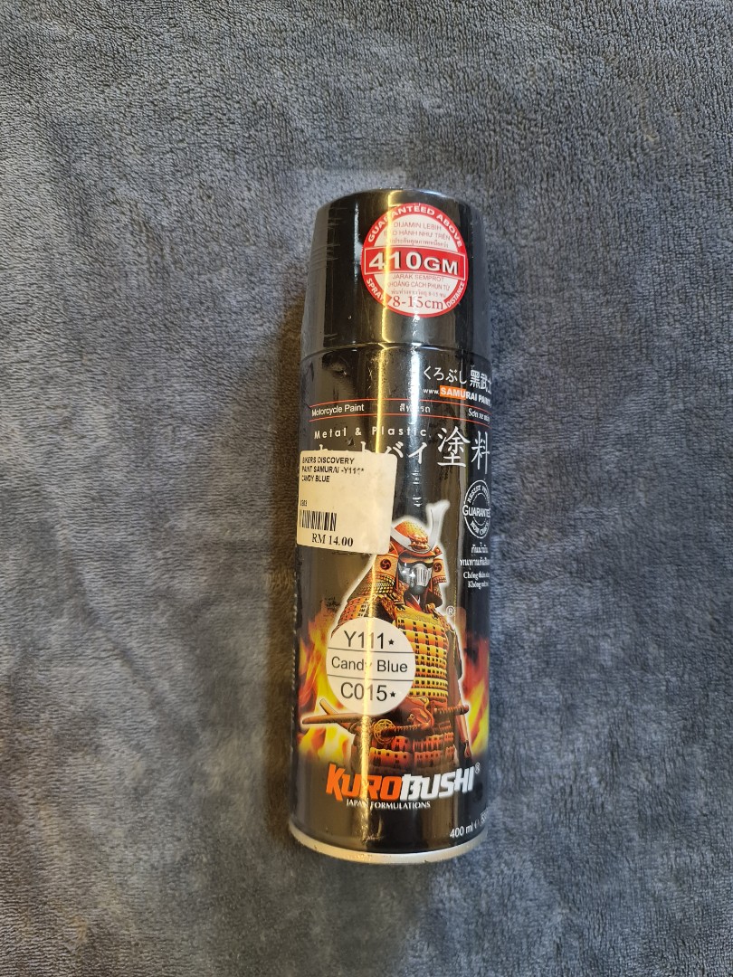 Candy Blue, silver, gold spray, Furniture & Home Living, Cleaning ...