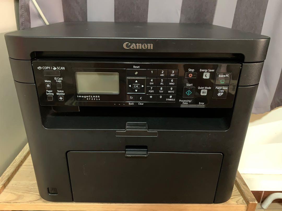 Canon imageCLASS MF221d Multi-function Monochrome Laser Printer, Computers & Tech, Printers ...