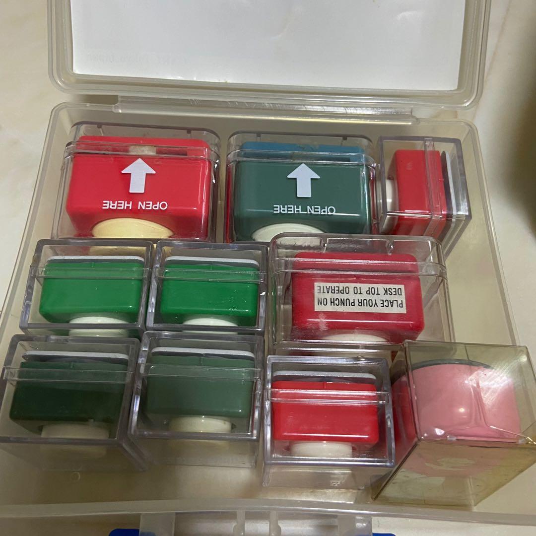 Carla Craft Punch Set (10 punch), Hobbies & Toys, Stationery & Craft ...