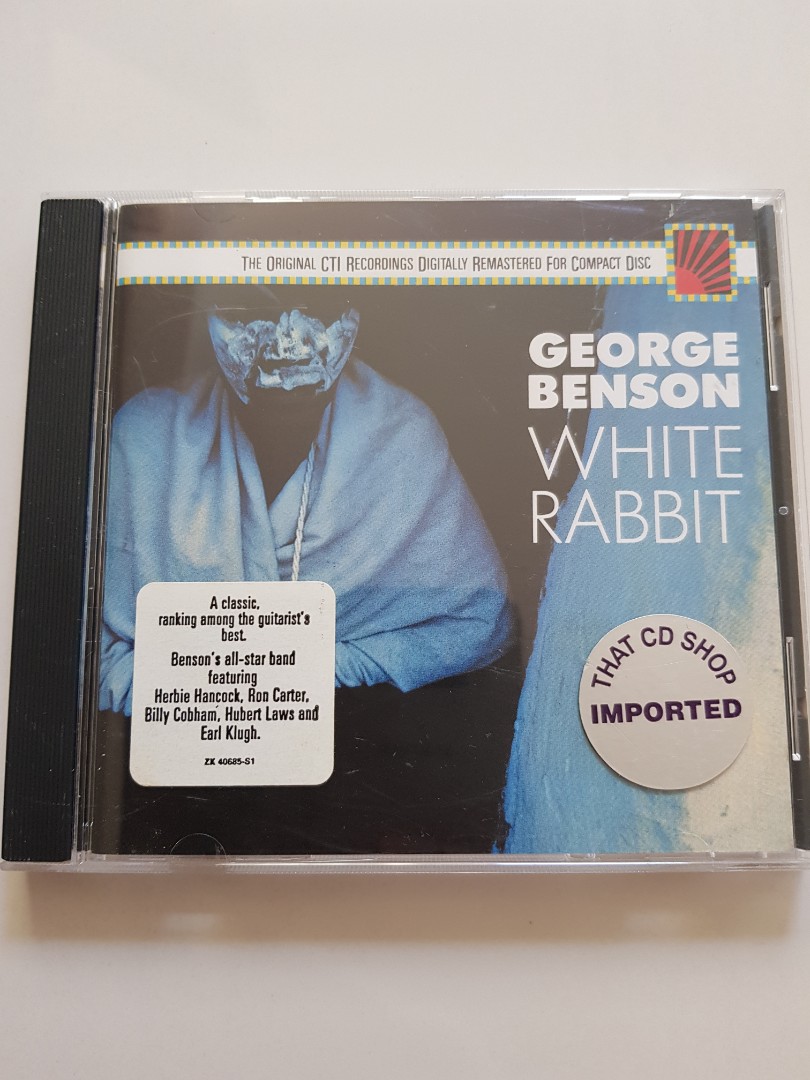 CD George Benson - White Rabbit, Hobbies & Toys, Music & Media, CDs ...