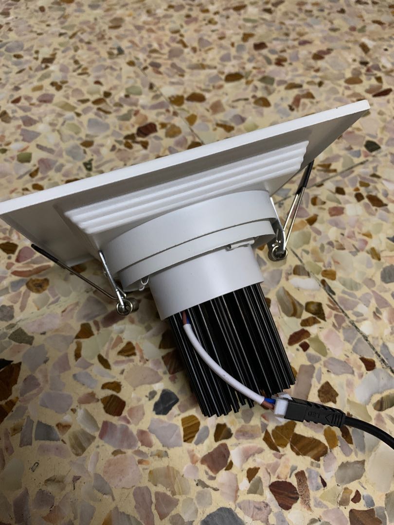 Ceiling drop down LED light, Furniture & Home Living, Lighting & Fans ...