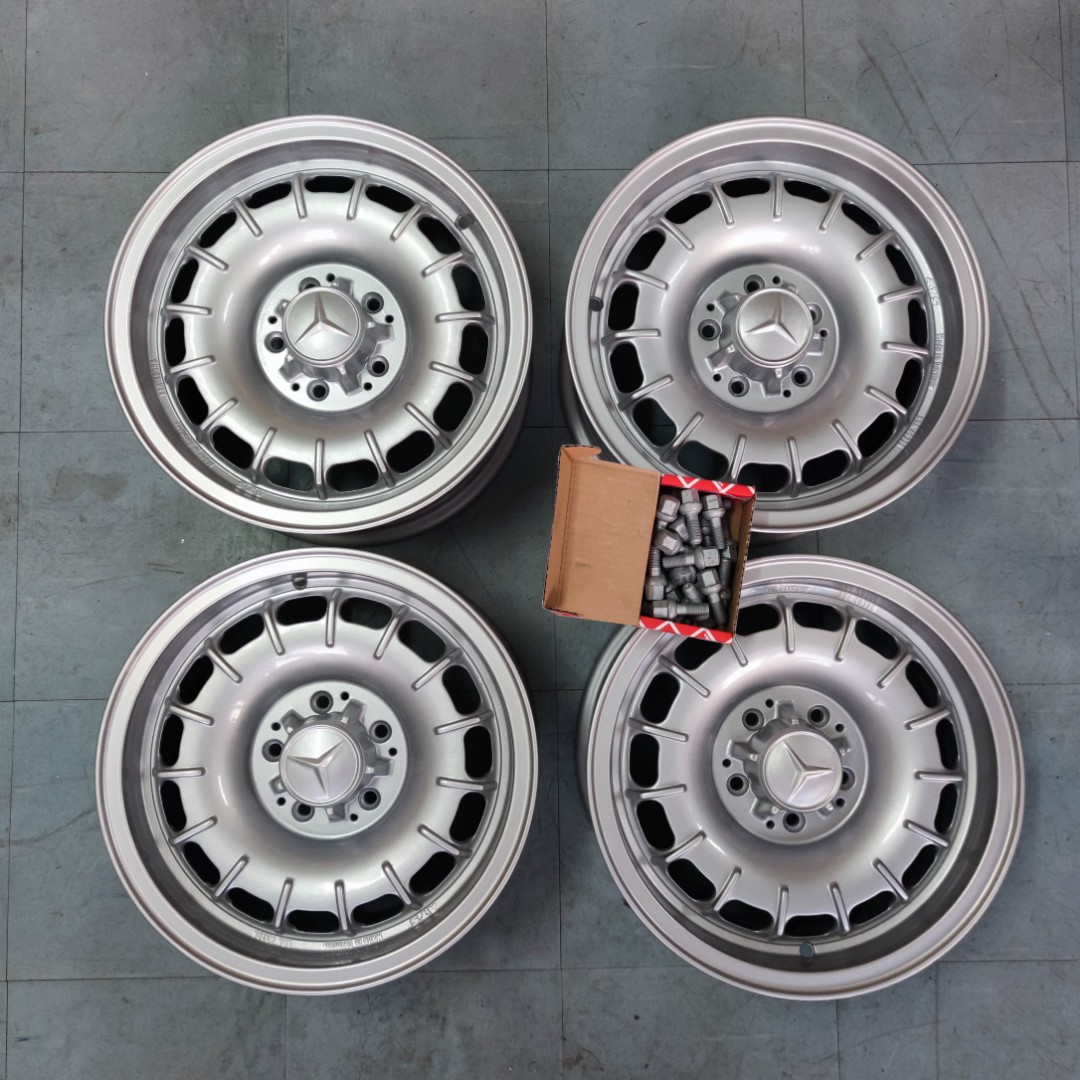CLASSIC BENZ MAGS 15 X 7 BUNDTS BENZ 1 ATS MADE IN GERMANY, Car Parts ...