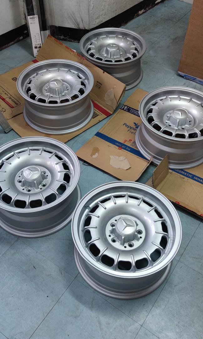 CLASSIC BENZ MAGS 15 X 7 BUNDTS BENZ 1 ATS MADE IN GERMANY, Car Parts ...