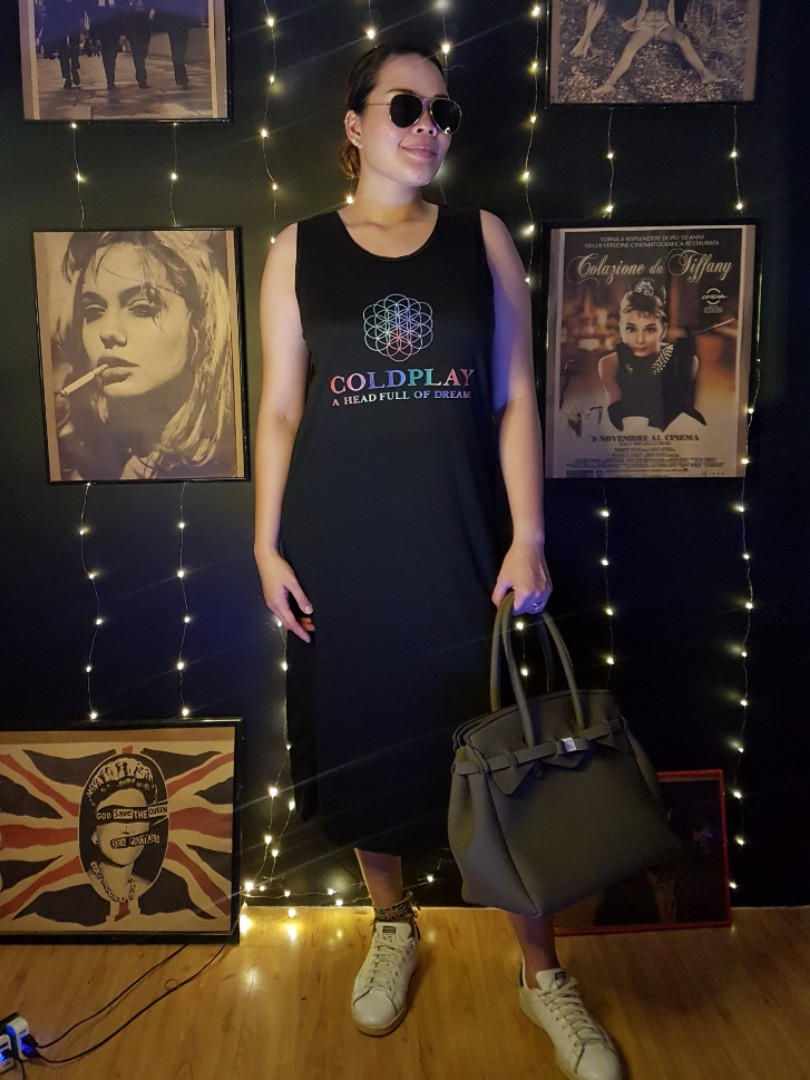 COLDPLAY DRESS, Women's Fashion, Dresses & Sets, Dresses on Carousell