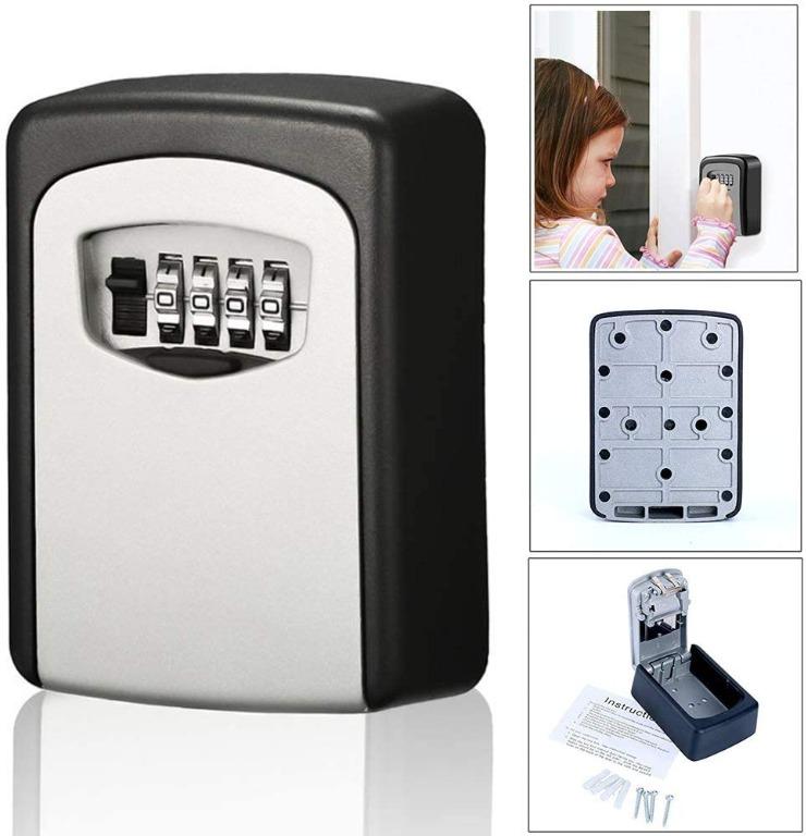 Combination Key Lock Box - More Convenient Key Box - Best Outdoor Wall ...