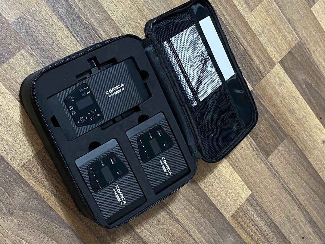 Comica wireless mic WS60 Combo, Photography, Photography Accessories ...