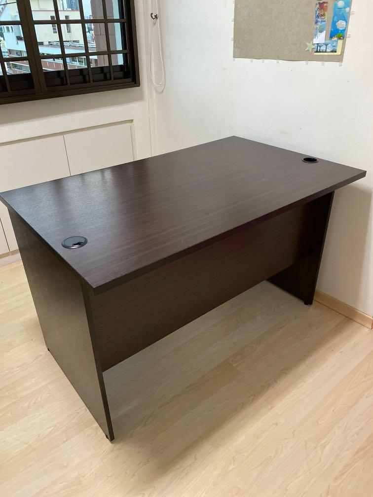 Dark walnut colour Study Desk, Furniture & Home Living, Furniture ...