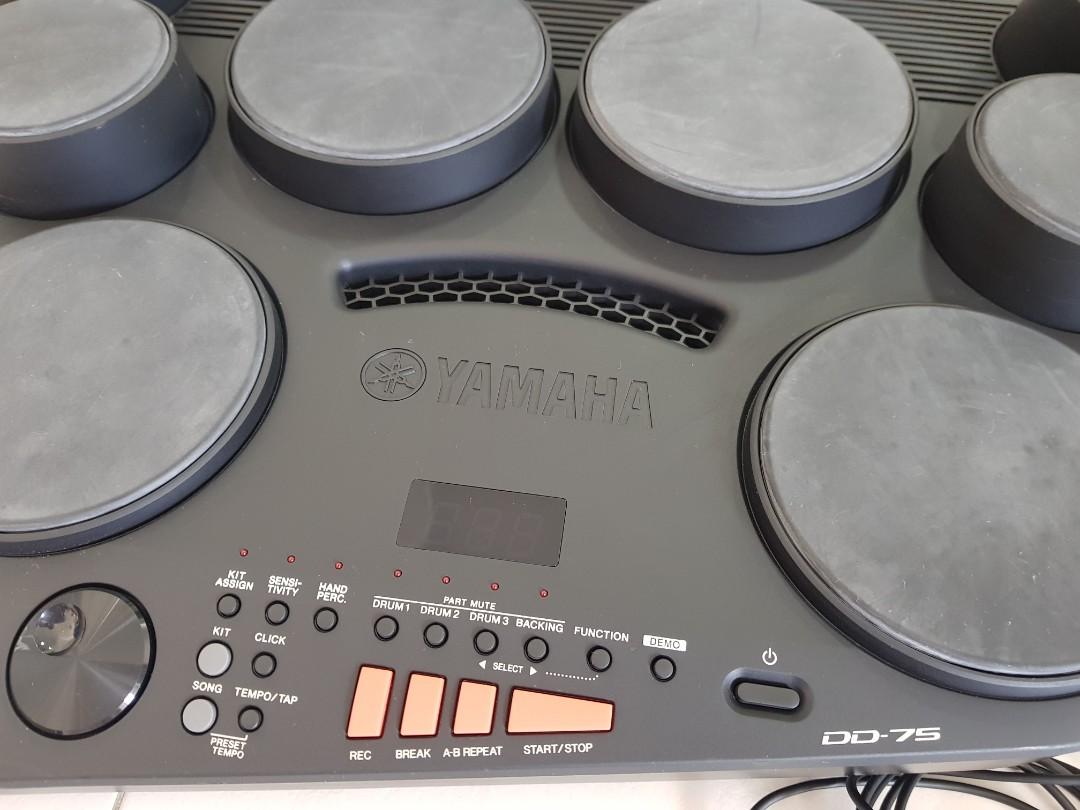 DD75 Yamaha Electronic drum set, Hobbies & Toys, Music & Media, Musical ...
