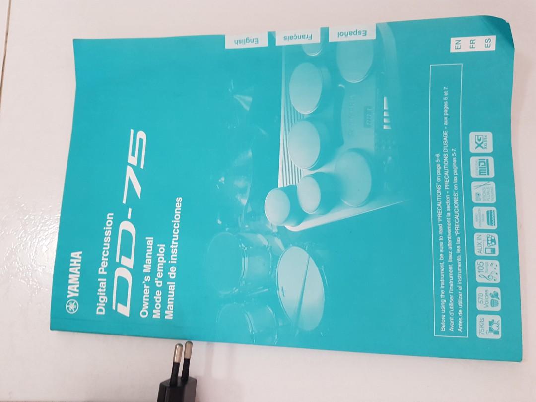 DD75 Yamaha Electronic drum set, Hobbies & Toys, Music & Media, Musical ...