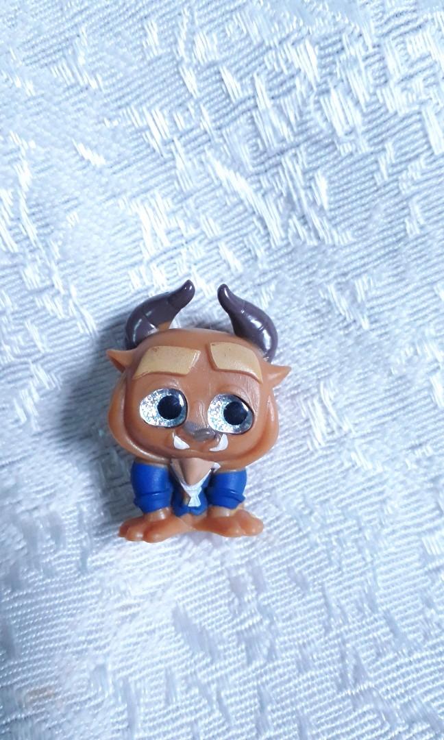 Disney Moose Brand The Beast Miniature Figure with Glass Eyes, Hobbies ...