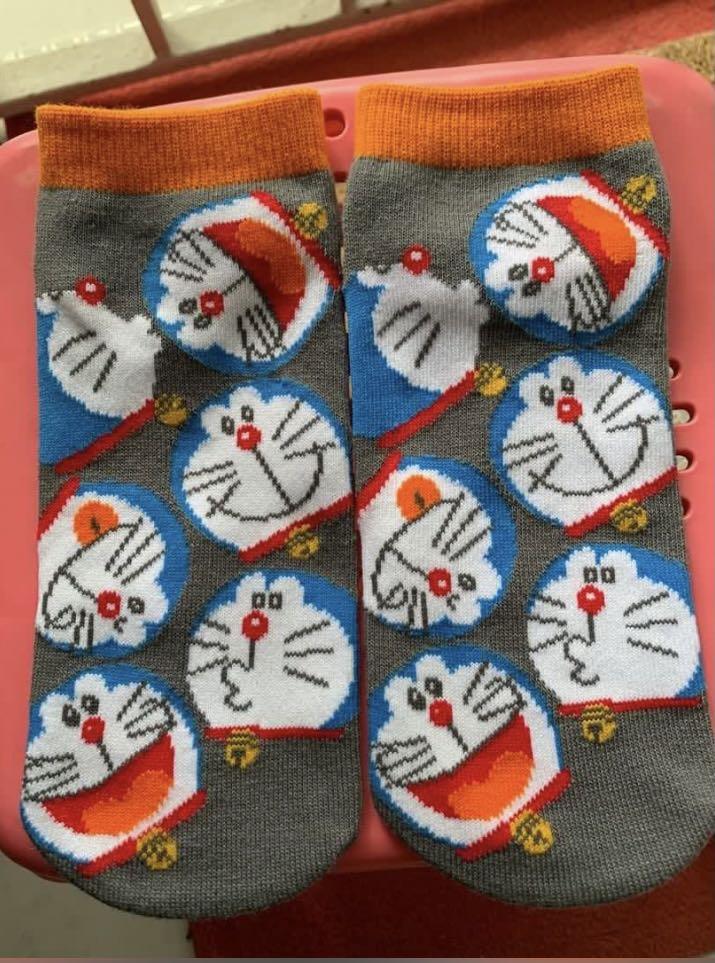 Doraemon socks, Women's Fashion, Watches & Accessories, Socks & Tights ...