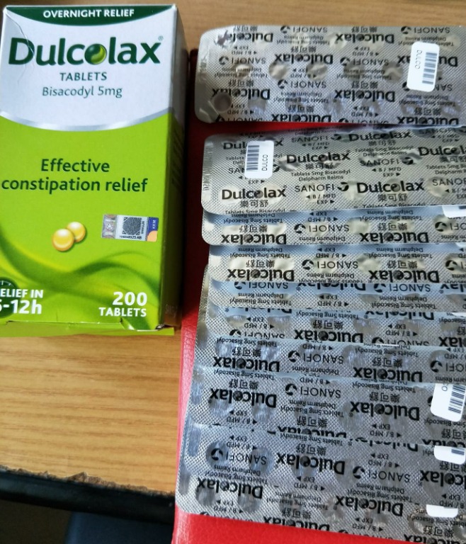 DULCOLAX Constipation Relief Tablet 20's, Health & Nutrition, Health ...