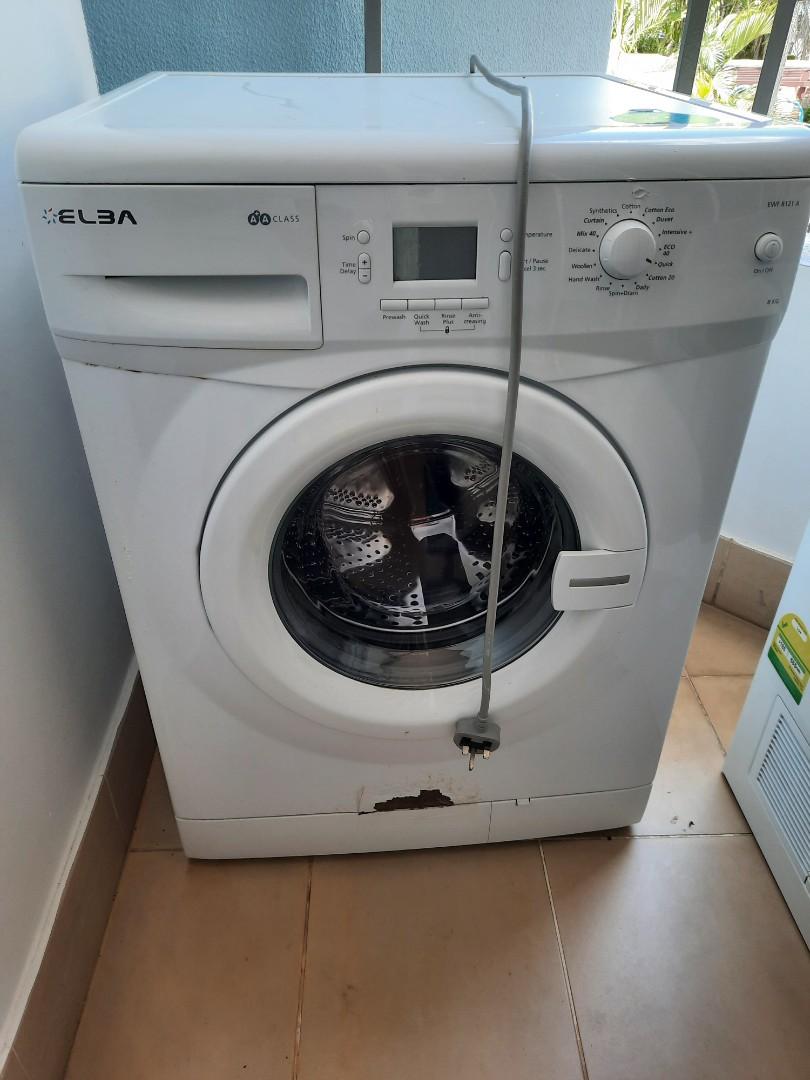 Elba washing machine and fisher & paykel dryer, TV & Home Appliances ...