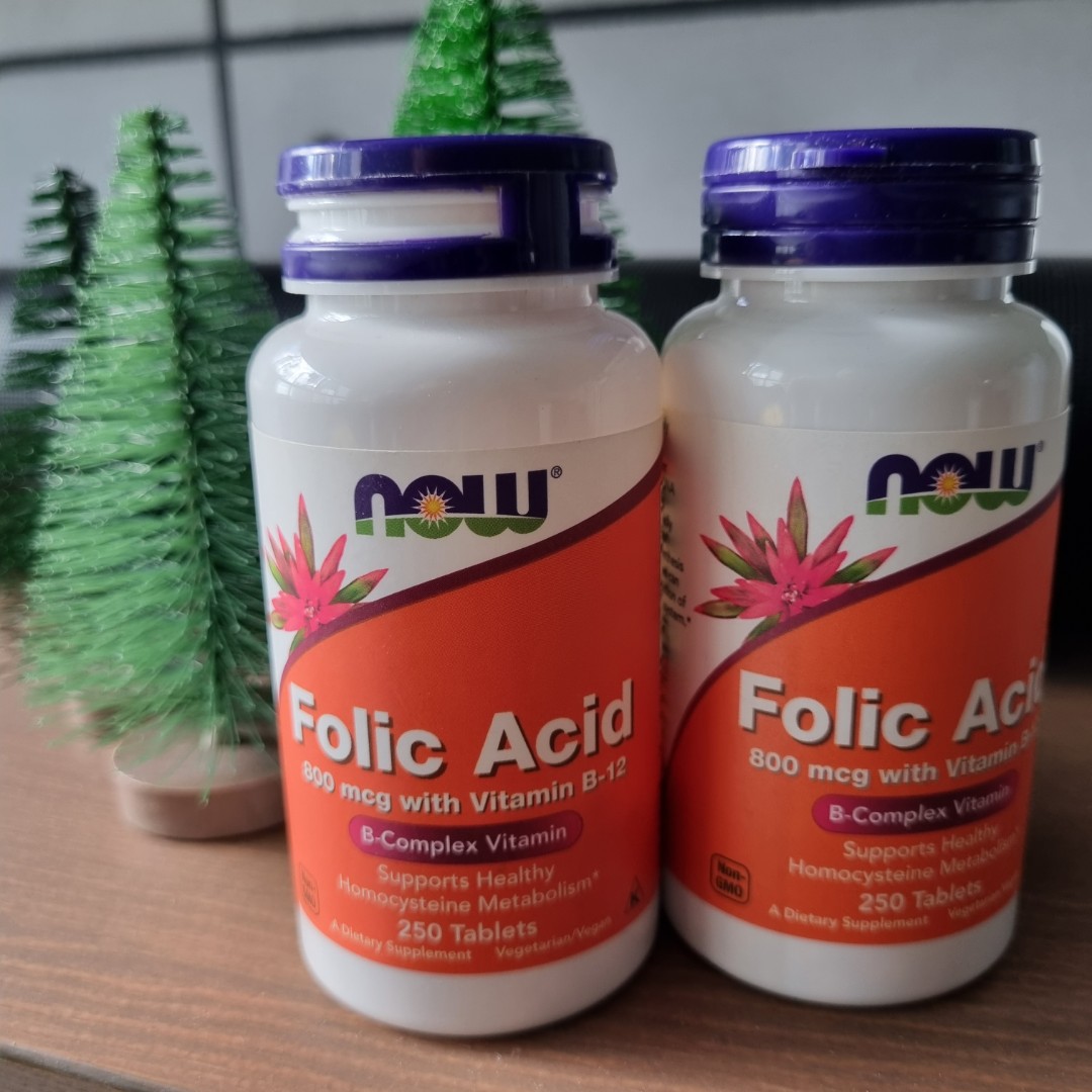 Folic Acid (Brand New, Unopened), Health & Nutrition, Health ...