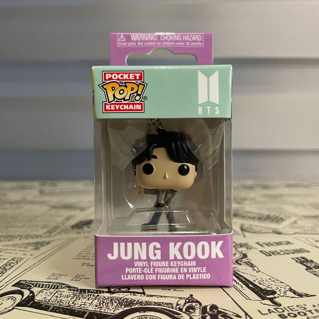 Funko POP! Keychain: BTS - Dynamite, Hobbies & Toys, Toys & Games on Carousell