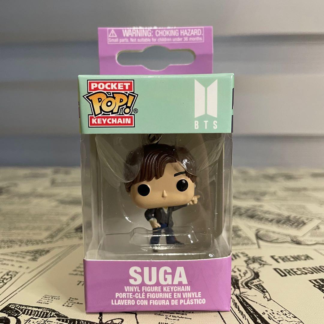 Funko POP! Keychain: BTS - Dynamite, Hobbies & Toys, Toys & Games on Carousell