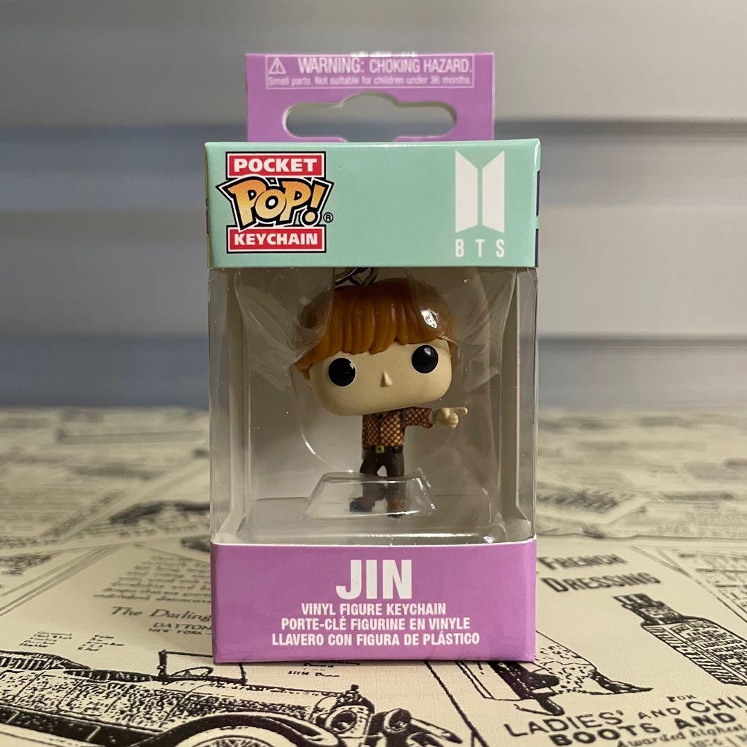 Funko POP! Keychain: BTS - Dynamite, Hobbies & Toys, Toys & Games on Carousell