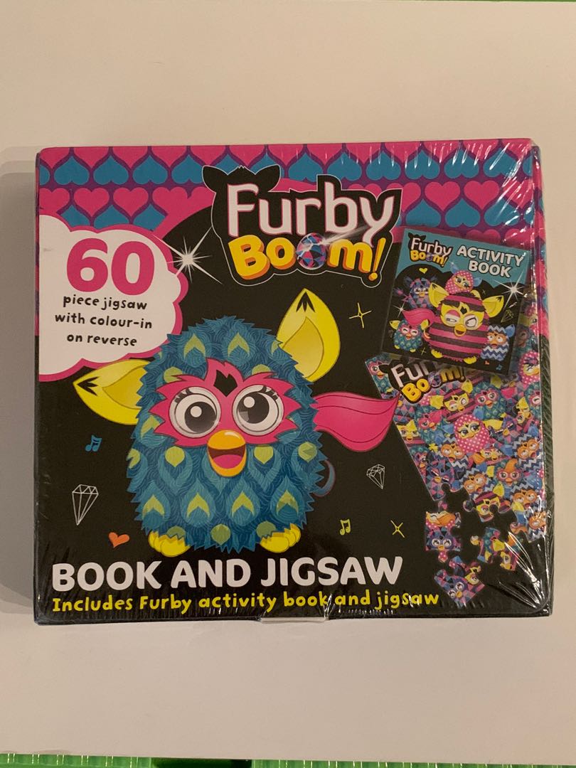 Furby Boom Book and Jigsaw, Hobbies & Toys, Toys & Games on Carousell