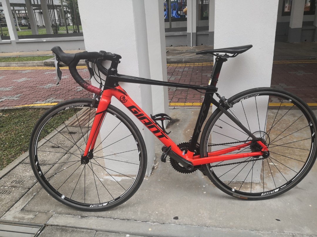 Giant tcr sl, full tiagra set. S size, Sports Equipment, Bicycles ...