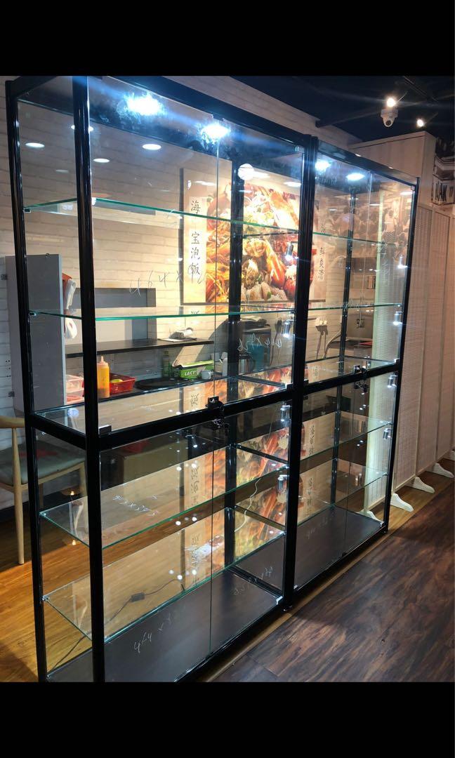 Bearbrick Glass Display Cabinet Shelves Customized, Furniture & Home ...
