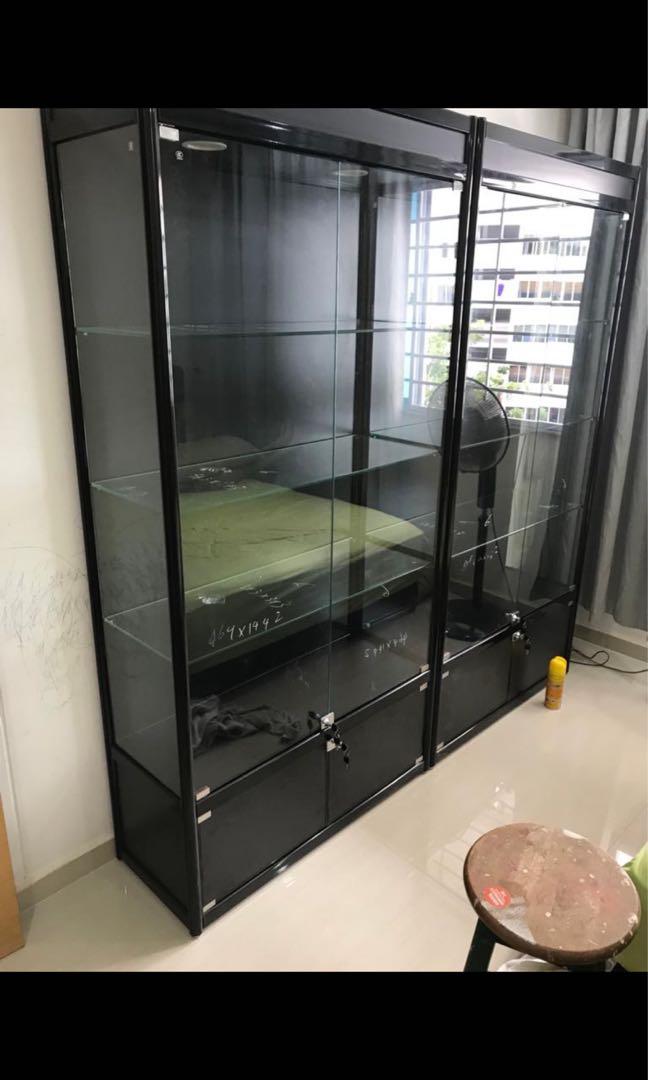 Bearbrick Glass Display Cabinet Shelves Customized, Furniture & Home ...