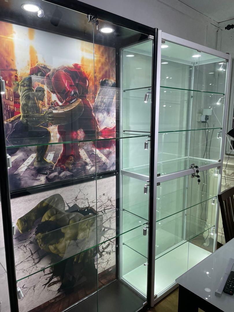 Bearbrick Glass Display Cabinet Shelves Customized, Furniture & Home ...