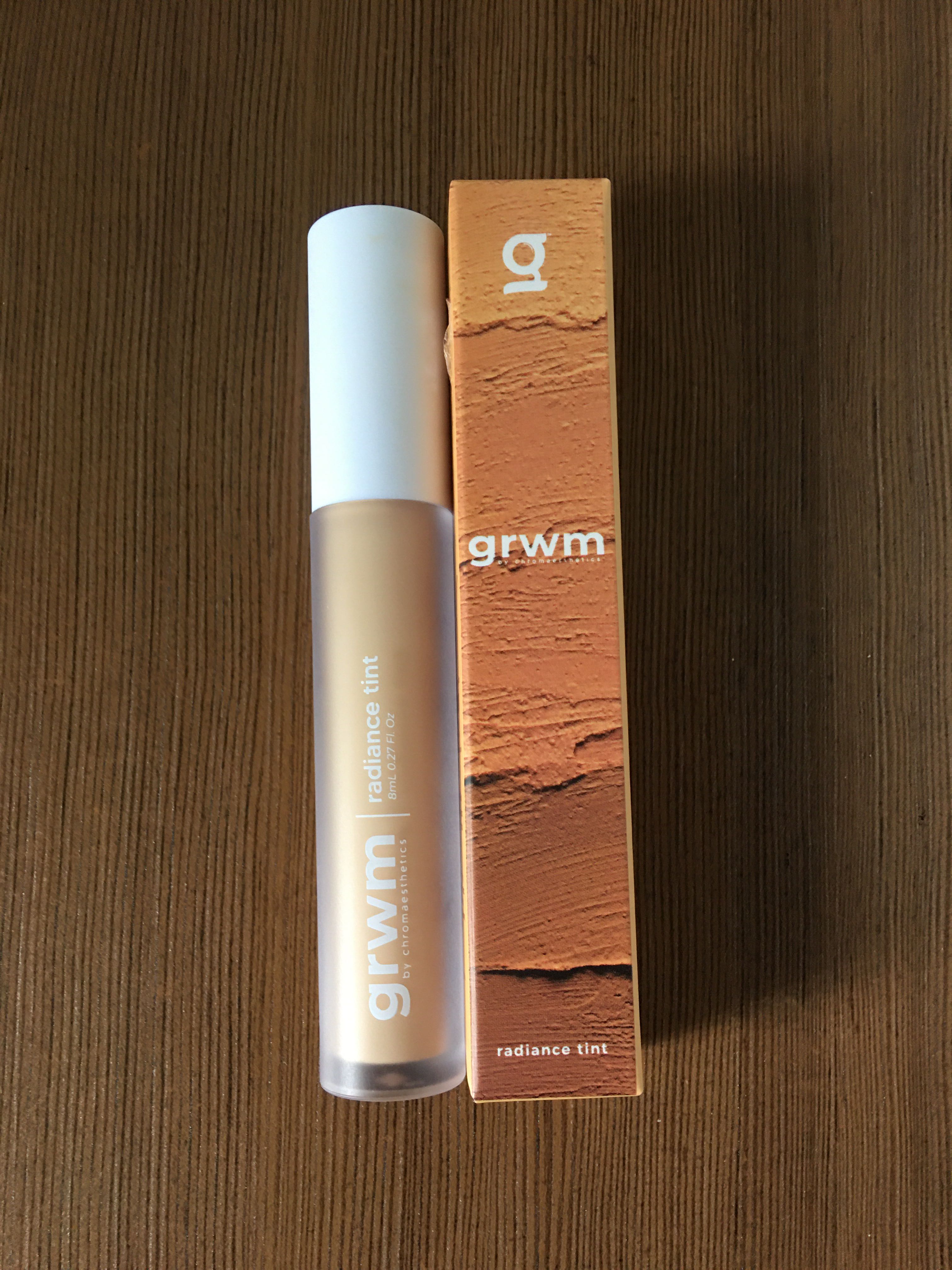 GRWM Radiance Tint Concealer in Beige 12 with box and paper bag, Beauty ...