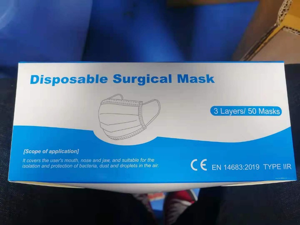 HSA Registered FDA/CE Certified Medical Surgical Mask for Adult, Health ...
