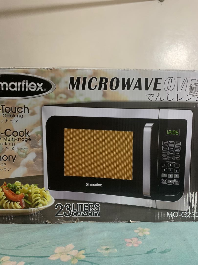 Imarflex microwave oven, TV & Home Appliances, Kitchen Appliances ...