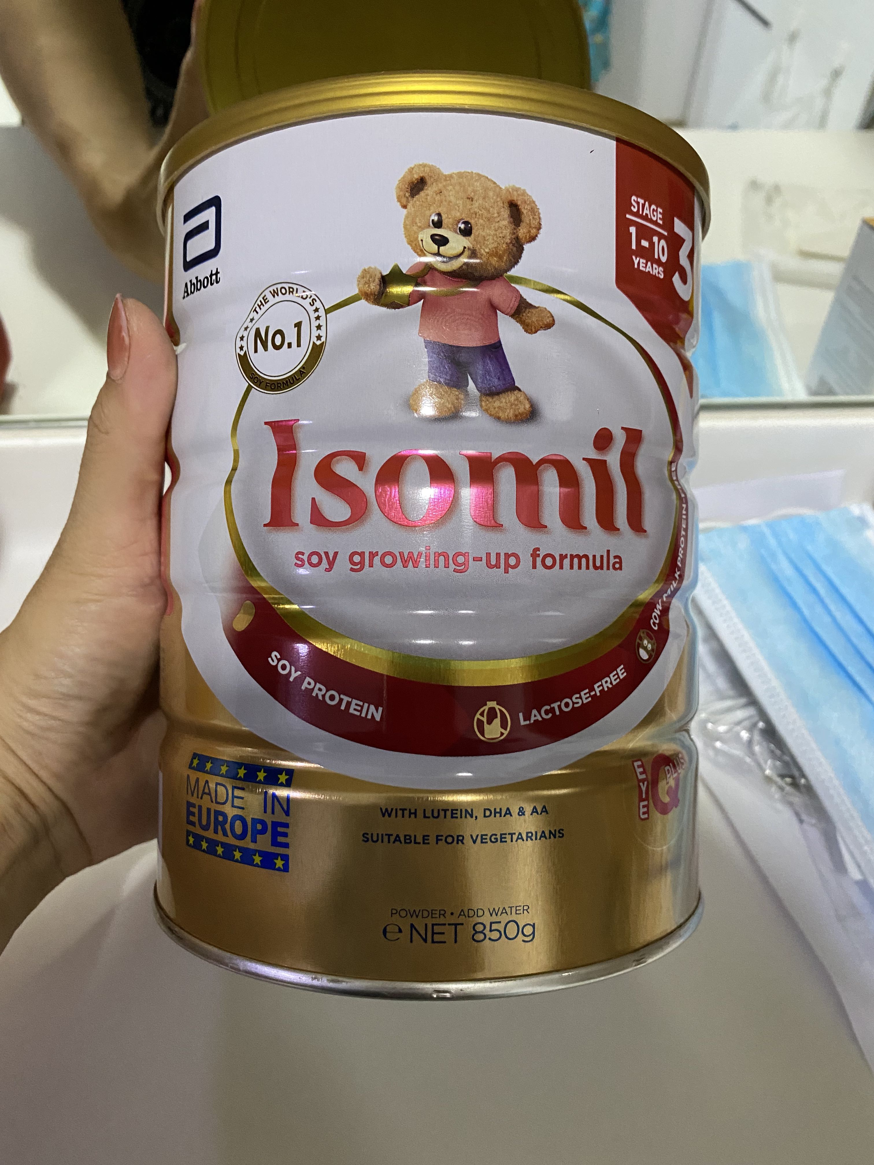 Isomil Stage 3 (1-10 Years Old ) Soy Growing Up Formula - $45 each can ...