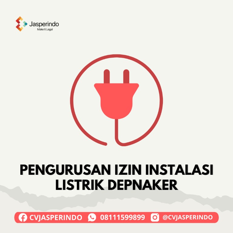 IZIN INSTALASI LISTRIK DEPNAKER, Jasa, Jasa Servis Rumah, Lainnya di ...
