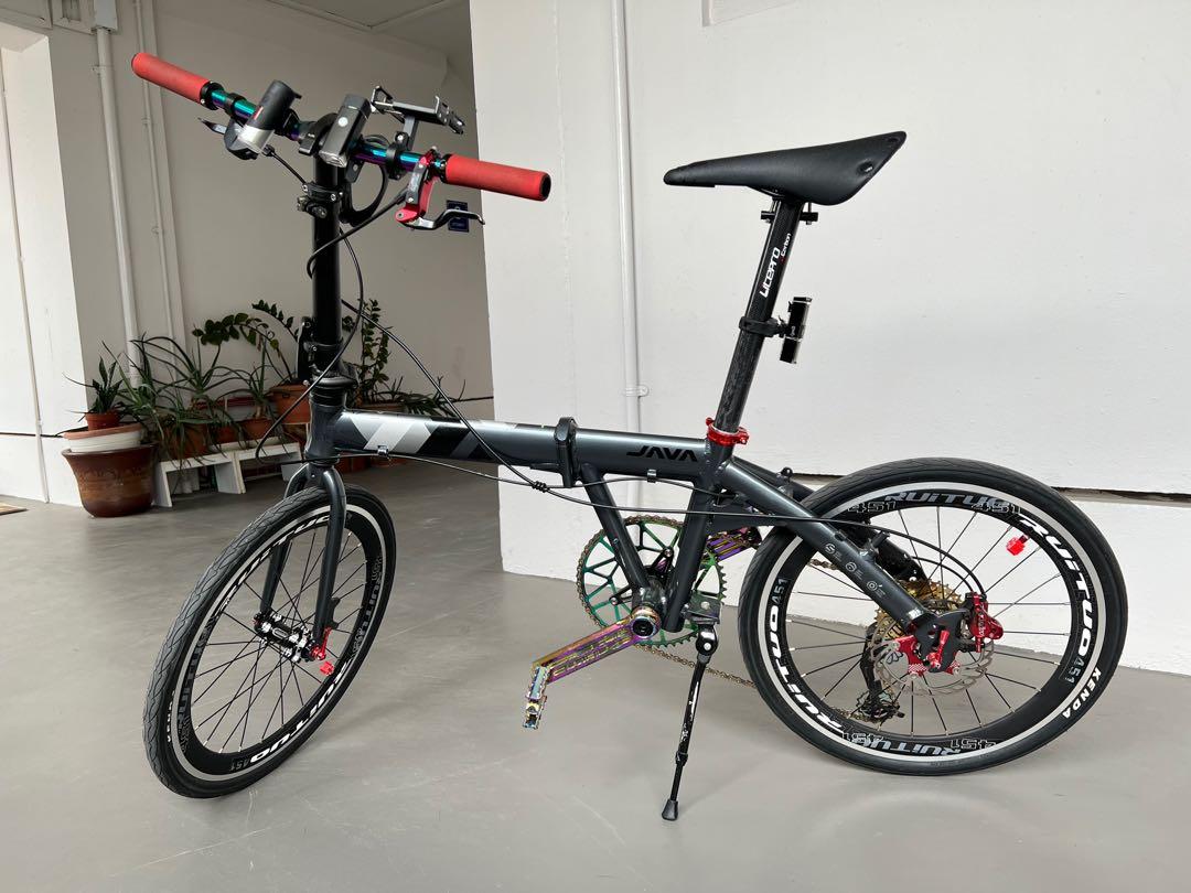 JAVA TT FOLDING BIKE, Sports Equipment, Bicycles & Parts, Parts ...