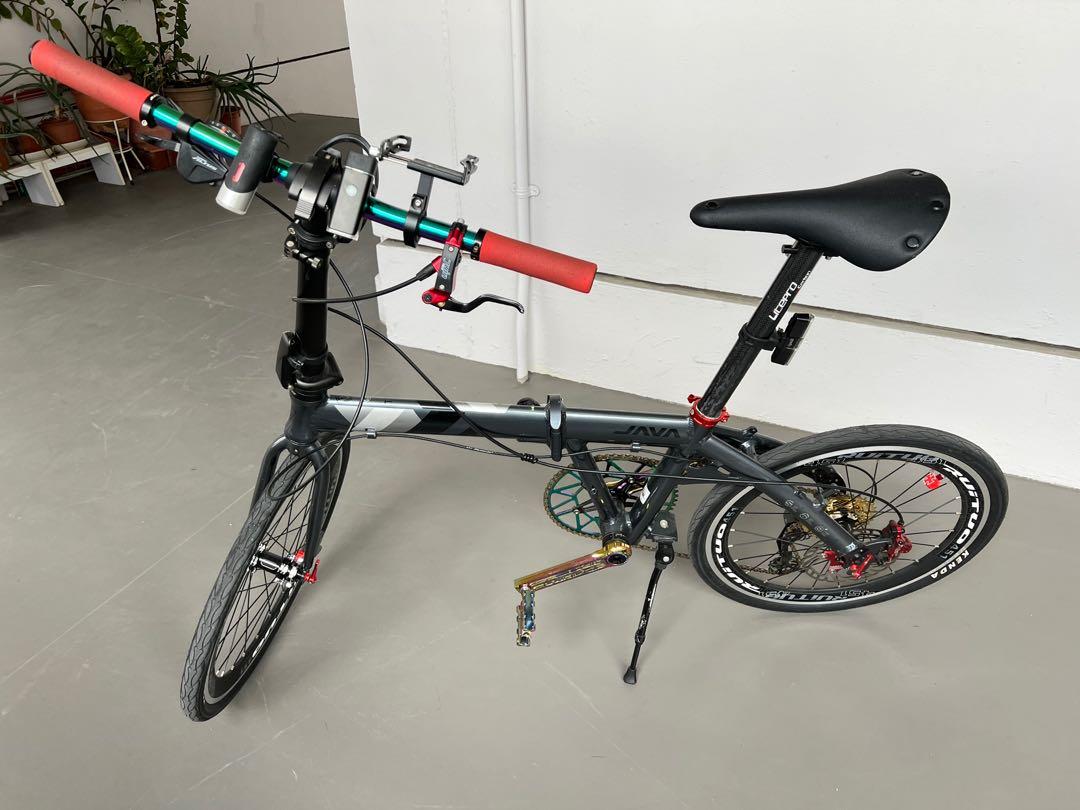 JAVA TT FOLDING BIKE, Sports Equipment, Bicycles & Parts, Parts ...