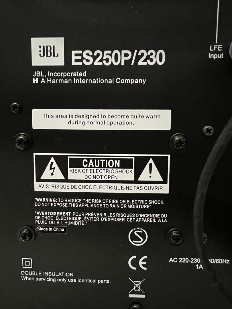JBL ES250P/230 - 12” Sub Woofer, Audio, Other Audio Equipment on Carousell