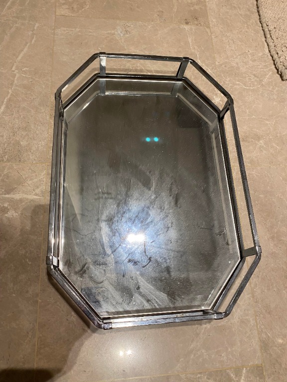 Large mirrored tray, Furniture & Home Living, Home Decor, Other Home ...