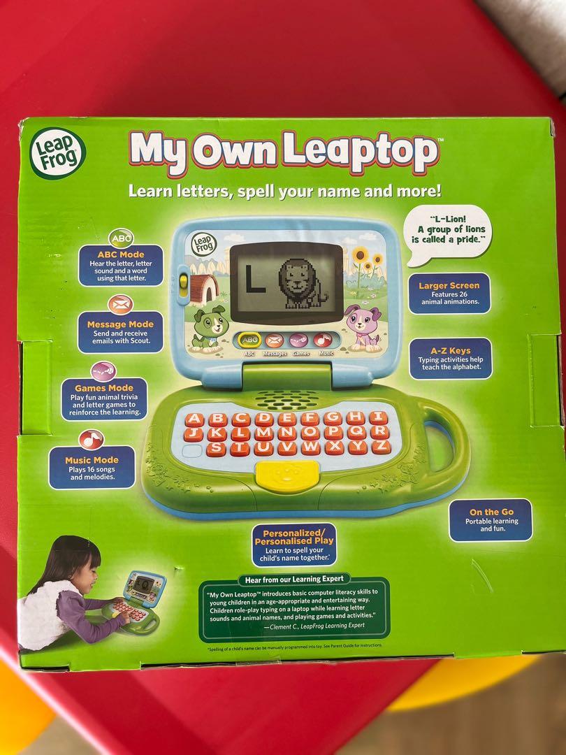 LeapFrog “My Own Leaptop” laptop, Babies & Kids, Infant Playtime on ...