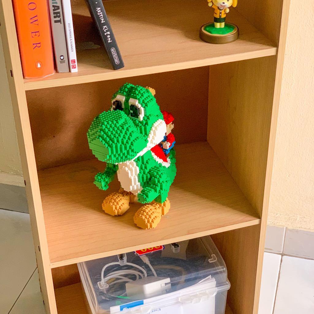 Lego Huge Yoshi & Mario Nano-block set, Hobbies & Toys, Toys & Games on ...