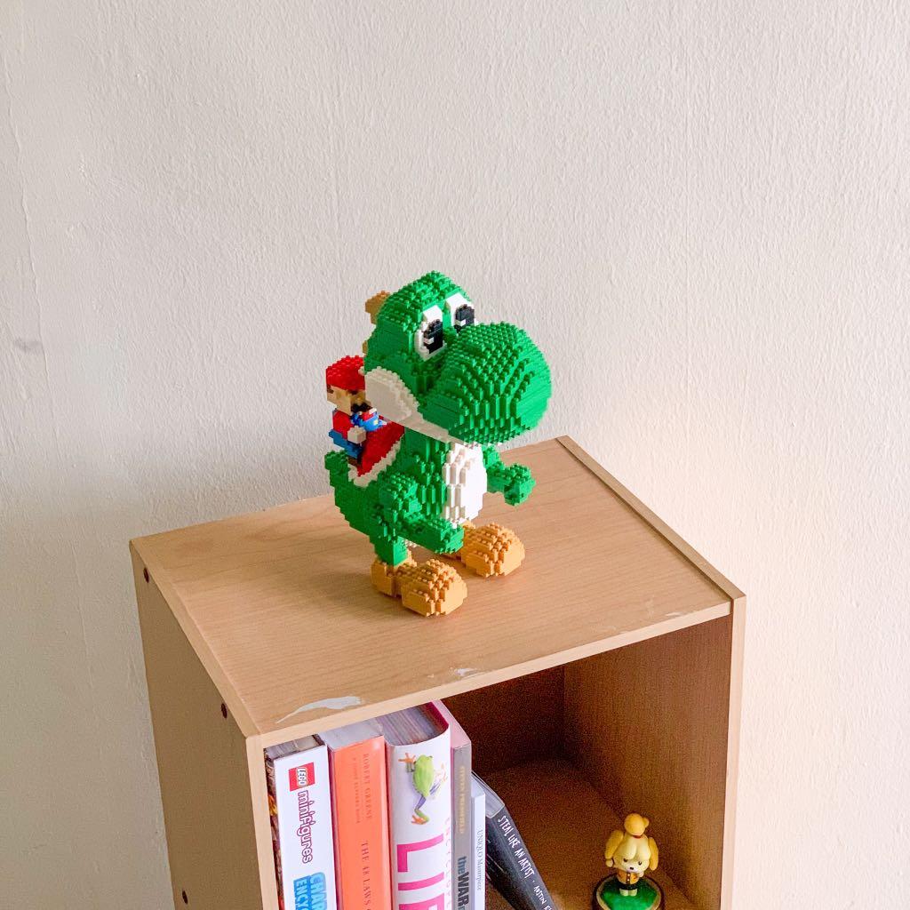 Lego Huge Yoshi & Mario Nano-block set, Hobbies & Toys, Toys & Games on ...