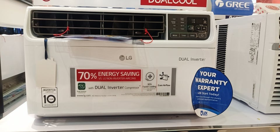 Lg Dual Inverter Window Type & Non-Inverter, TV & Home Appliances, Air ...